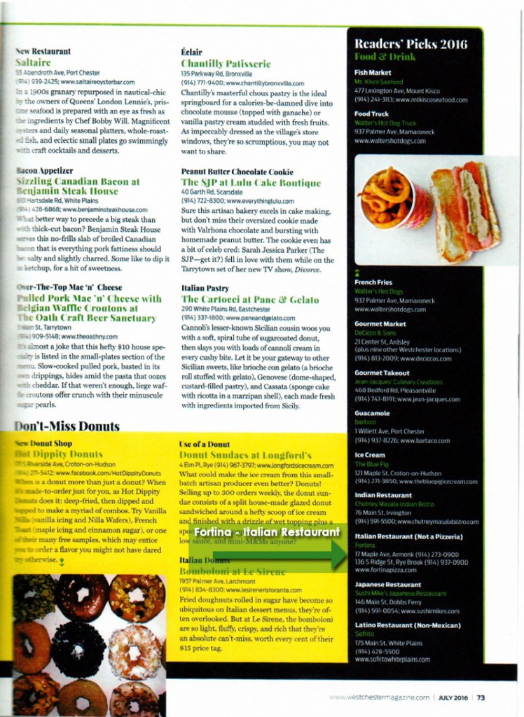 Rye Ridge Shopping Center » Featured Stores » FORTINA – Best of ...